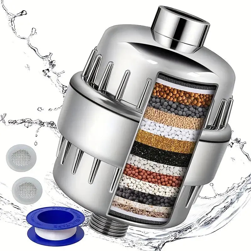 Shower Filter - 15 stages for healthy Hair & Skin Doha qatar